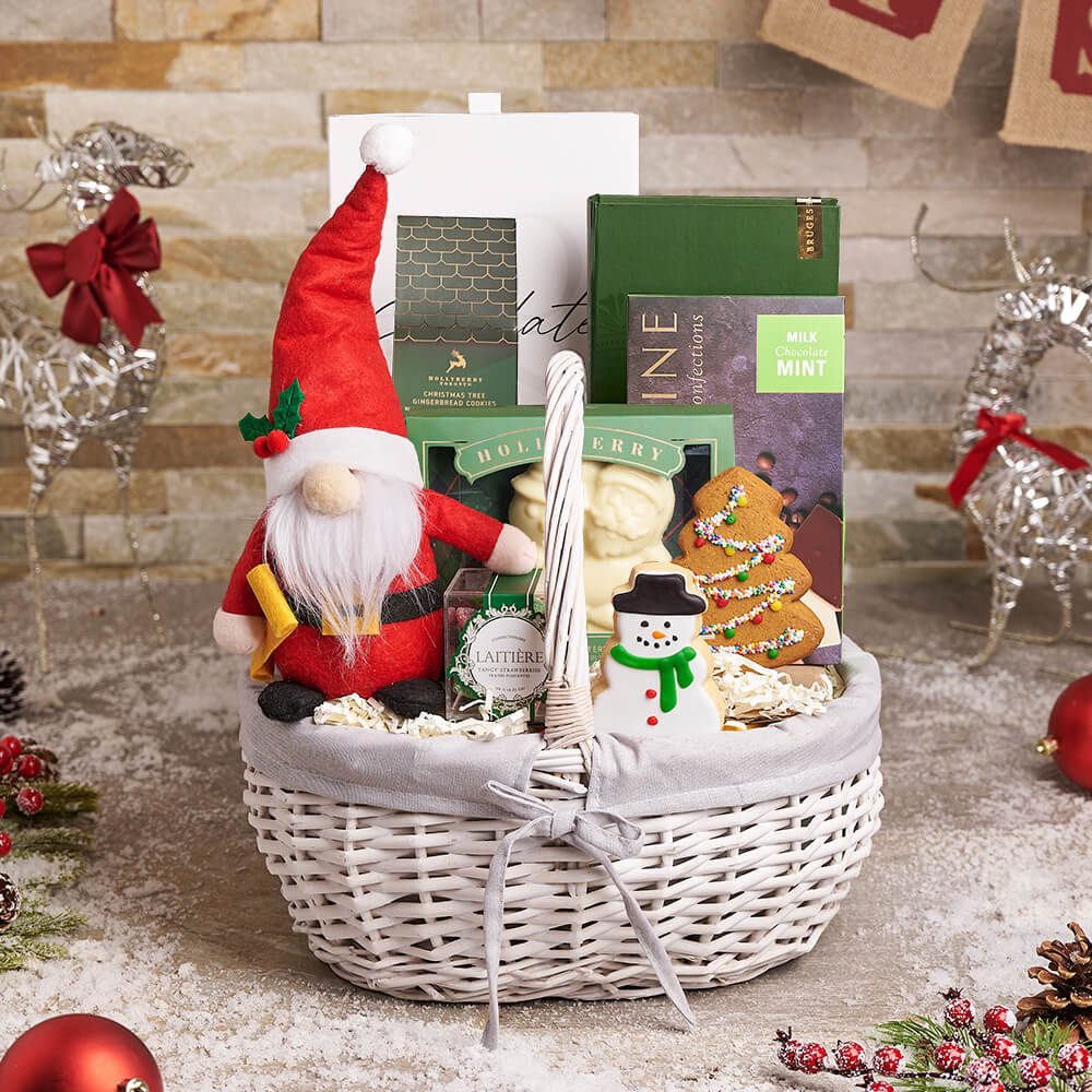 Decadently Sweet Holiday Basket – Christmas gift baskets – Yorkville's ...