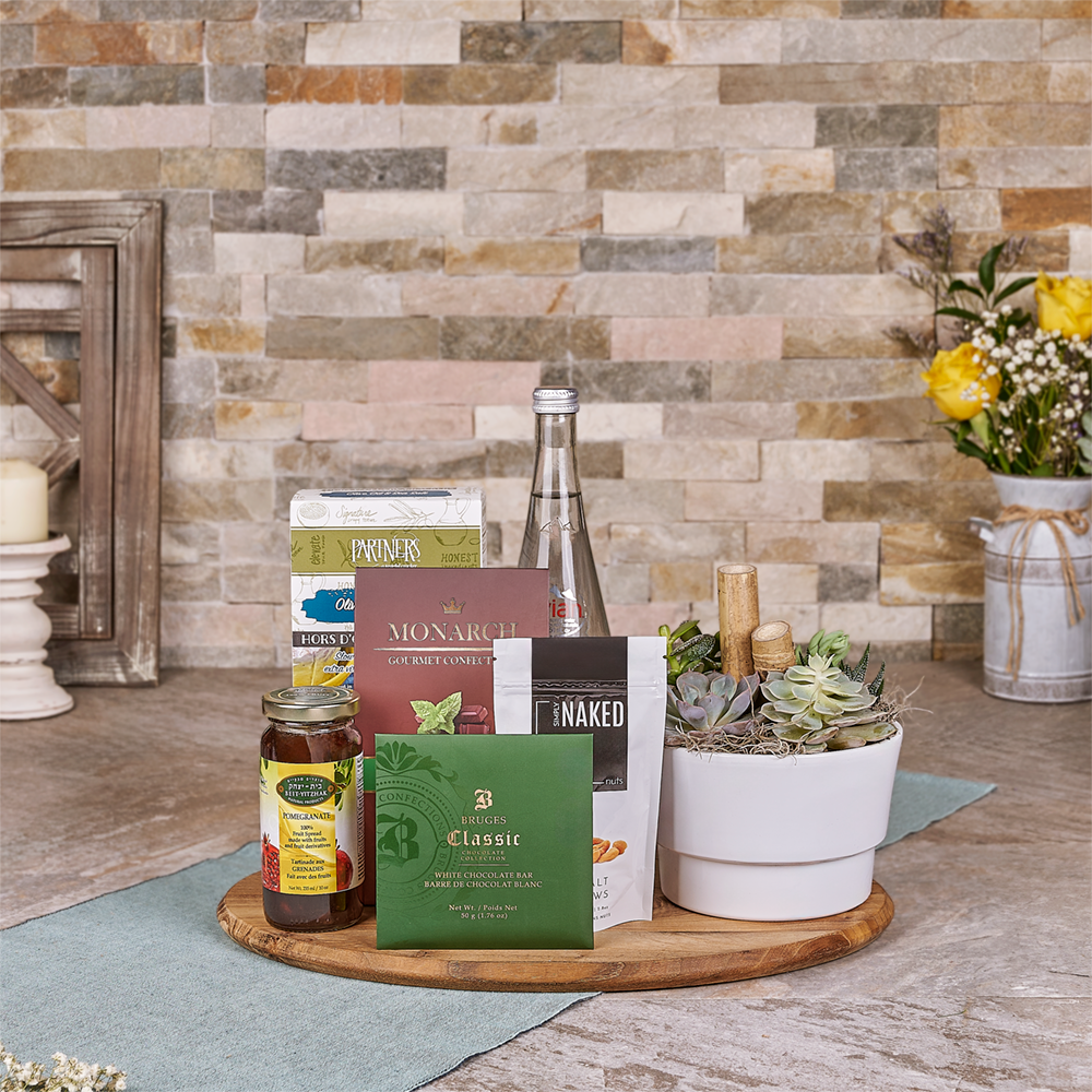 Kosher Snack & Plant Board – Kosher gift baskets – Canada delivery ...