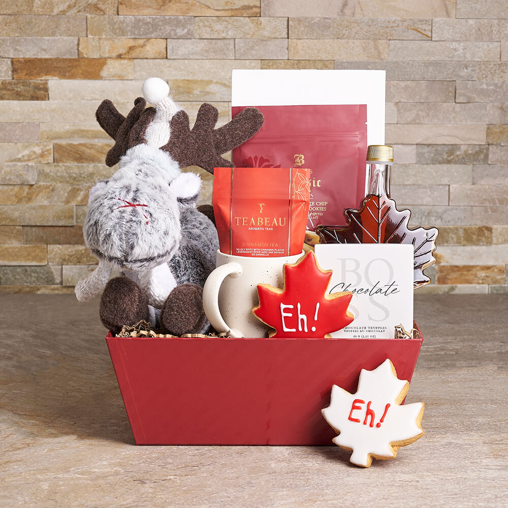 "O Canada" Gift Basket – Canada Day gift baskets – Yorkville's Gift Baskets