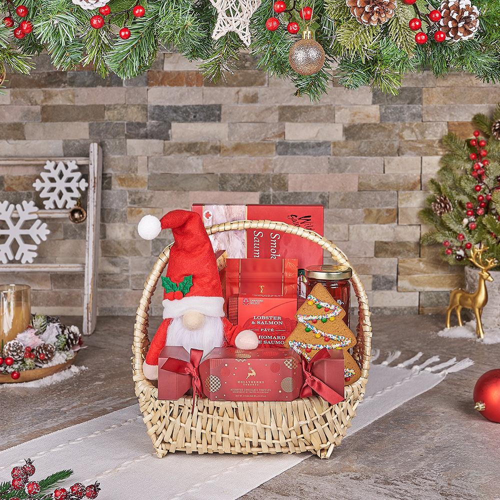 Santa’s Seafood Gift Basket – Christmas gift baskets – Canada delivery ...