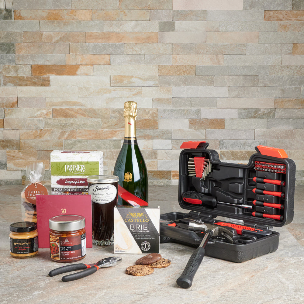 Handy Dandy Tool & Champagne Gift Set – Champagne basket – Yorkville's